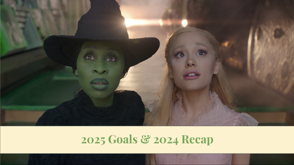 2025 Goals & 2024 Recap | Christopher Ming Blog